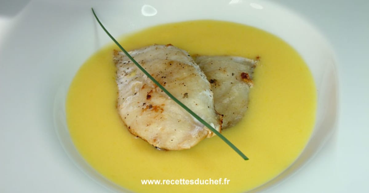 Filet de poisson Saint Pierre sauce à l'orange - Recette par Recettes ...
