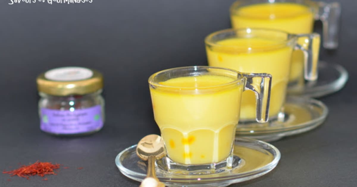 Crème au safran. - Recette par Nadji