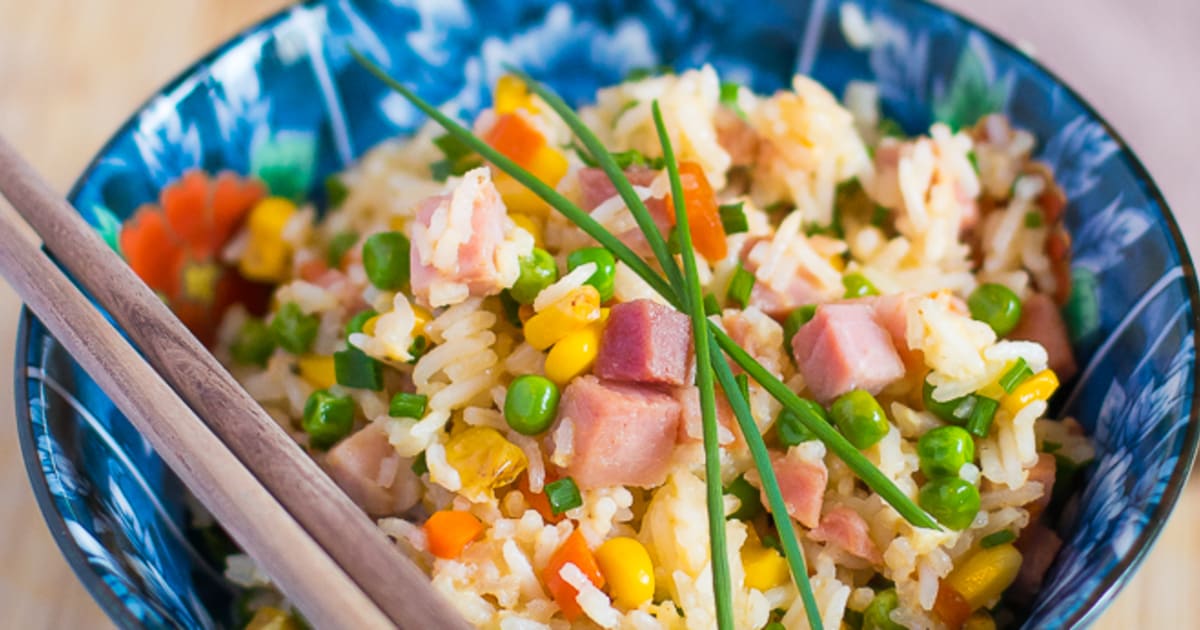 Riz cantonais facile - Recette par Flobonneschoses