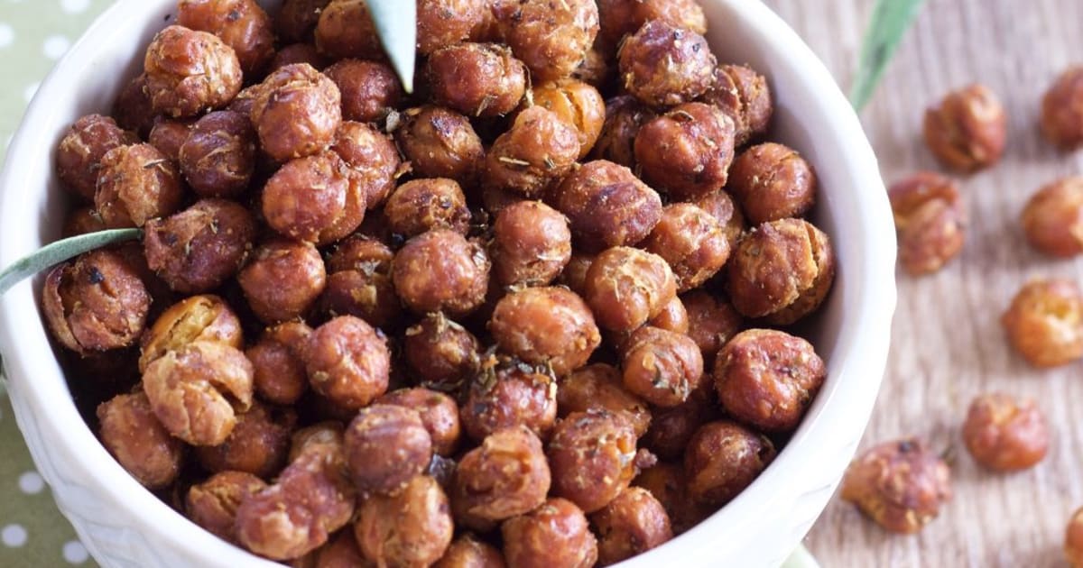 Pois chiches grillés au four - Recette par jardin-des-gourmands.com