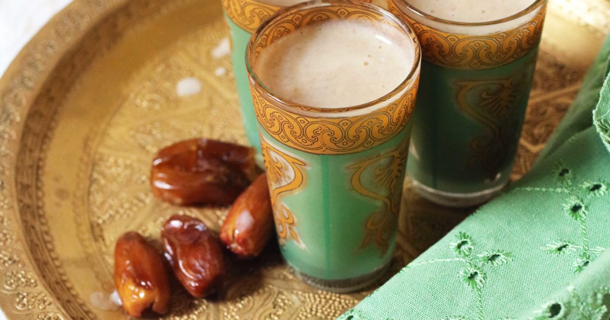 Lait de dattes - Recette par Poire et Cactus