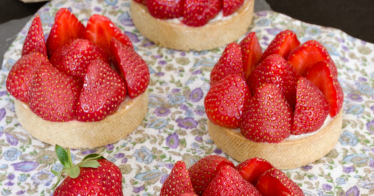 Recette La tartelette aux fraises