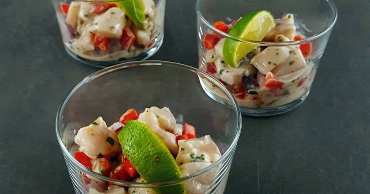 Ceviche de bar simplement délicieux - Recette par La cerise sur lemaillot
