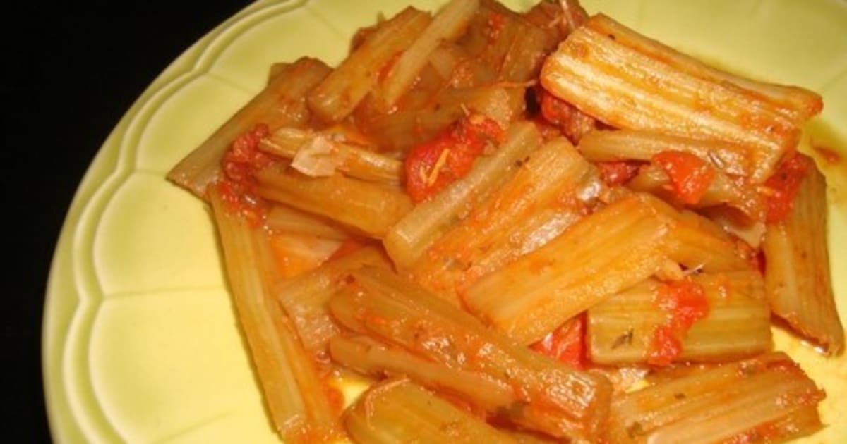 Côtes de blettes à la tomate - Recette par ça ne sent pas un peu le ...