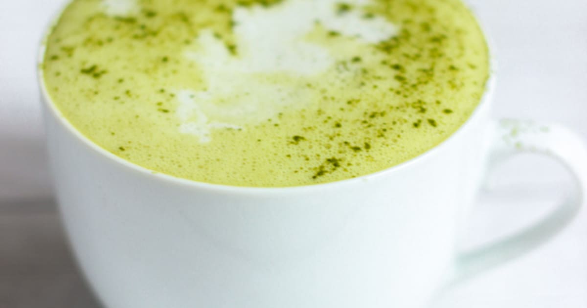 Matha latte : un latte au thé vert matcha
