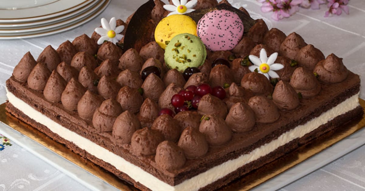 Forêt Noire revisitée à la mousse au chocolat - Recette par Jackie
