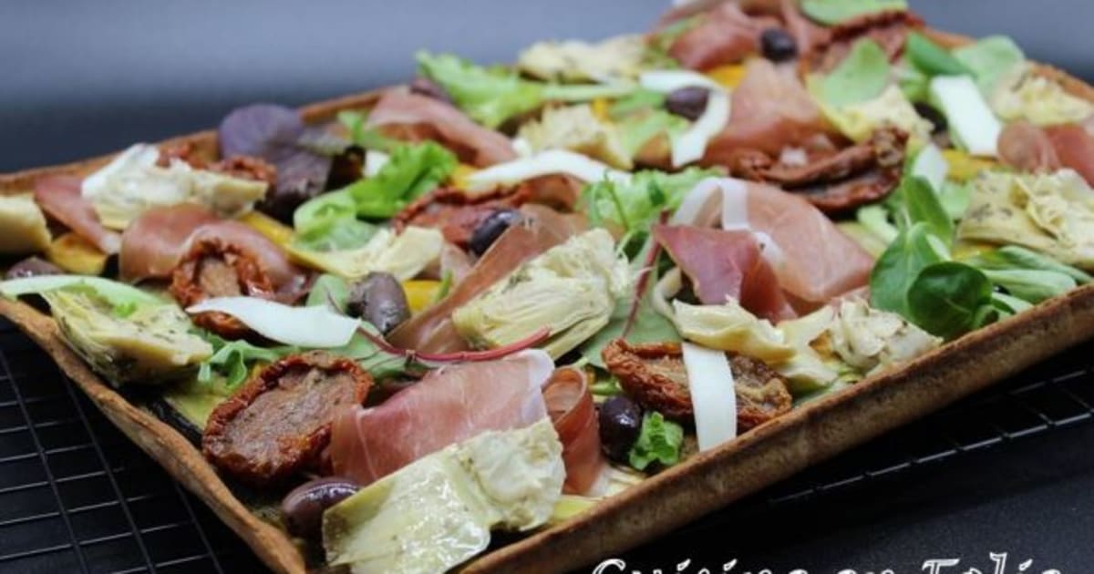 Pizza verde : recette Pizza verde