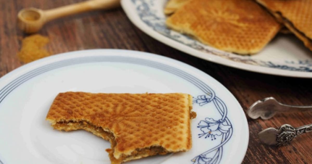 Gaufres fourrées à la vergeoise de notre enfance - Recette par delf745
