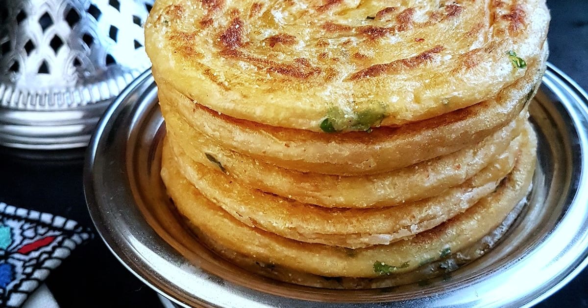 Meloui salé au fromage comme au Maroc - Recette par CulinaireAmoula