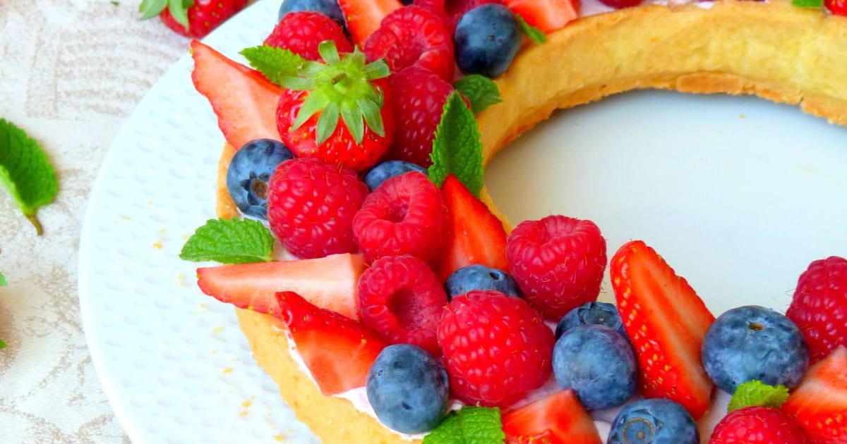 Tarte couronnes aux fruits rouges - Recette par Docteur chocolatine