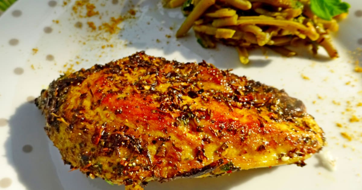 Recette Antillaise "Escalopes de poulet fermier au mélange sauce chien ...