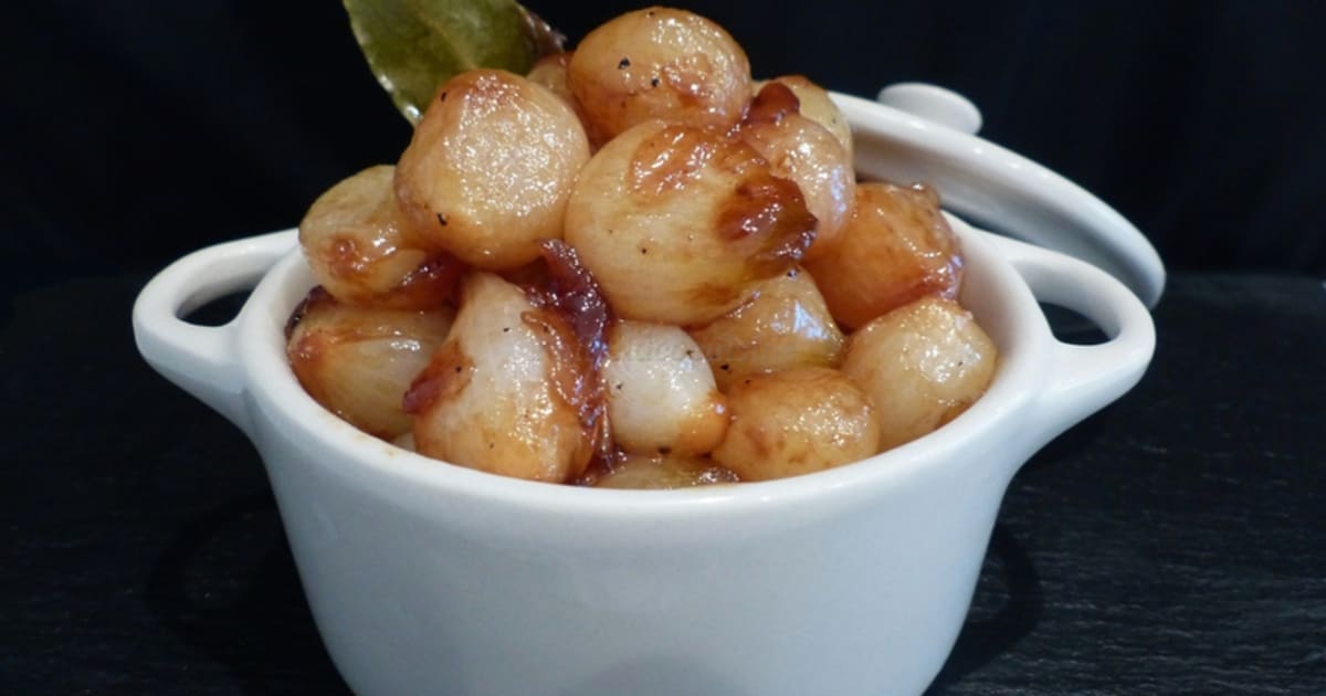 Oignons grelots confits à l'aigre-douce à l'italienne (Cipolline in ...