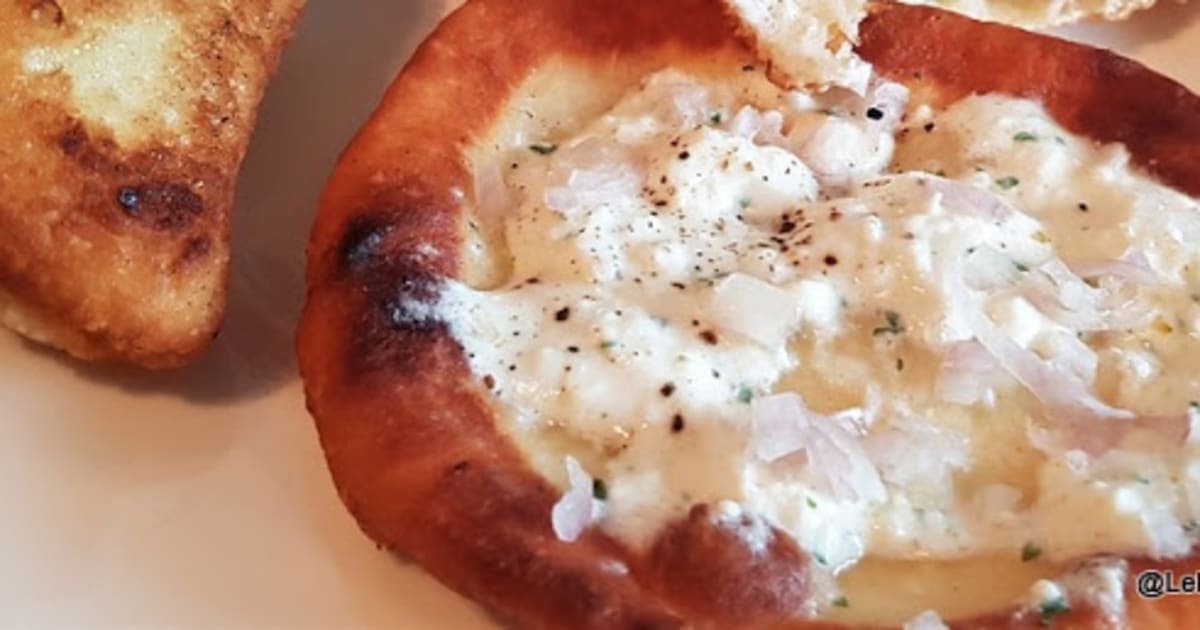Pain frit hongrois/ Lángos - Recette par Catalina - Le Blog de Cata