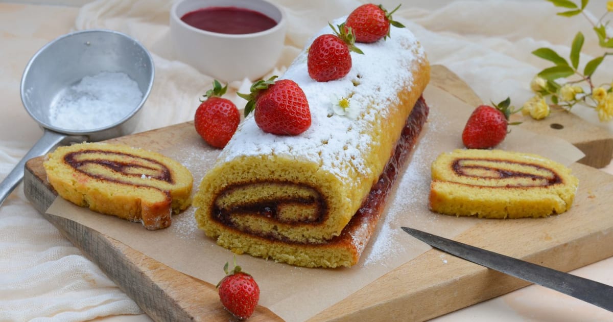 Gâteau roulé aux fruits rouges : recette Gâteau roulé aux fruits rouges