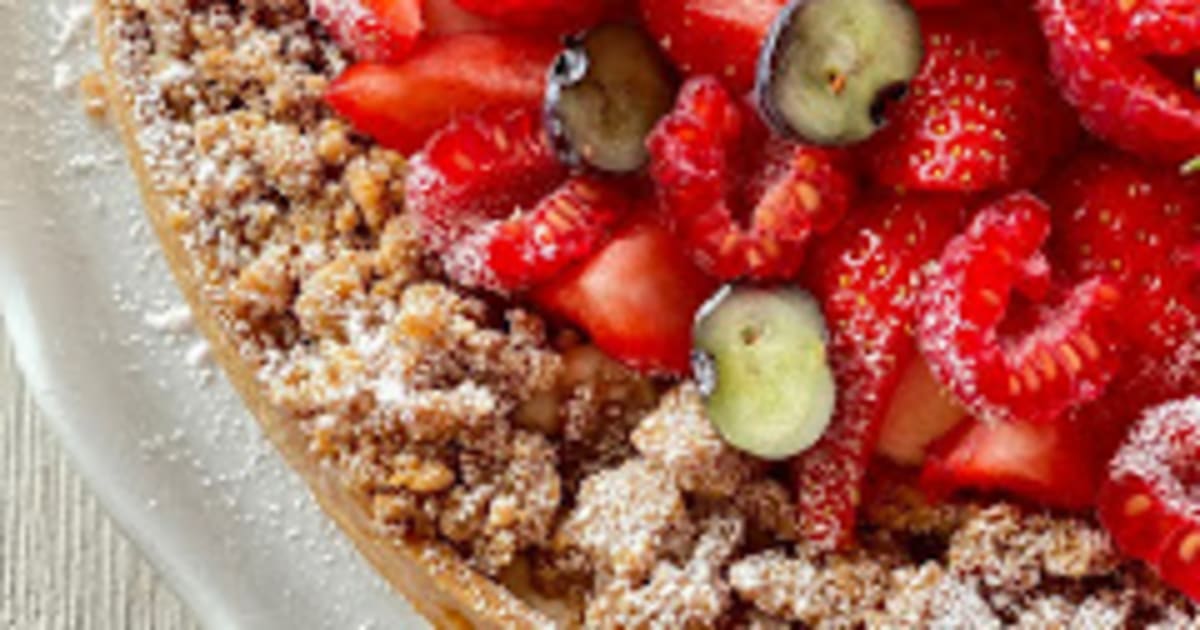 Tarte pistache fruits rouges : recette Tarte pistache fruits rouges