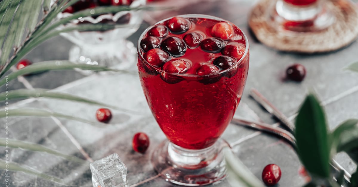 Recette jus cranberry facile (avec 3 ingredients) - Recette par Mes ...