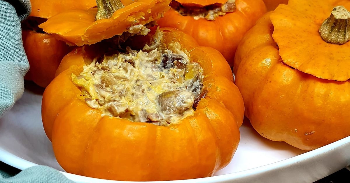 Potirons Jack be little farcis - Recette par Recettes de Clairette