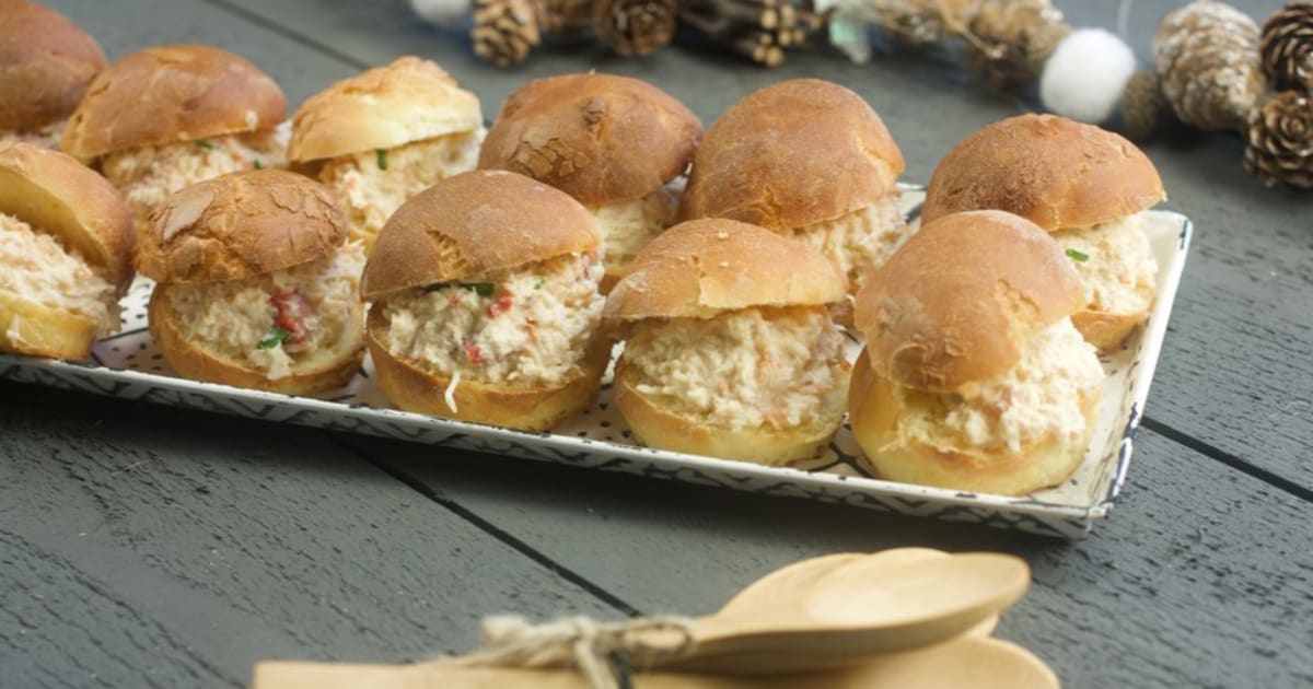 Mini crab rolls pour l'apéritif - Recette par Les filles, à table