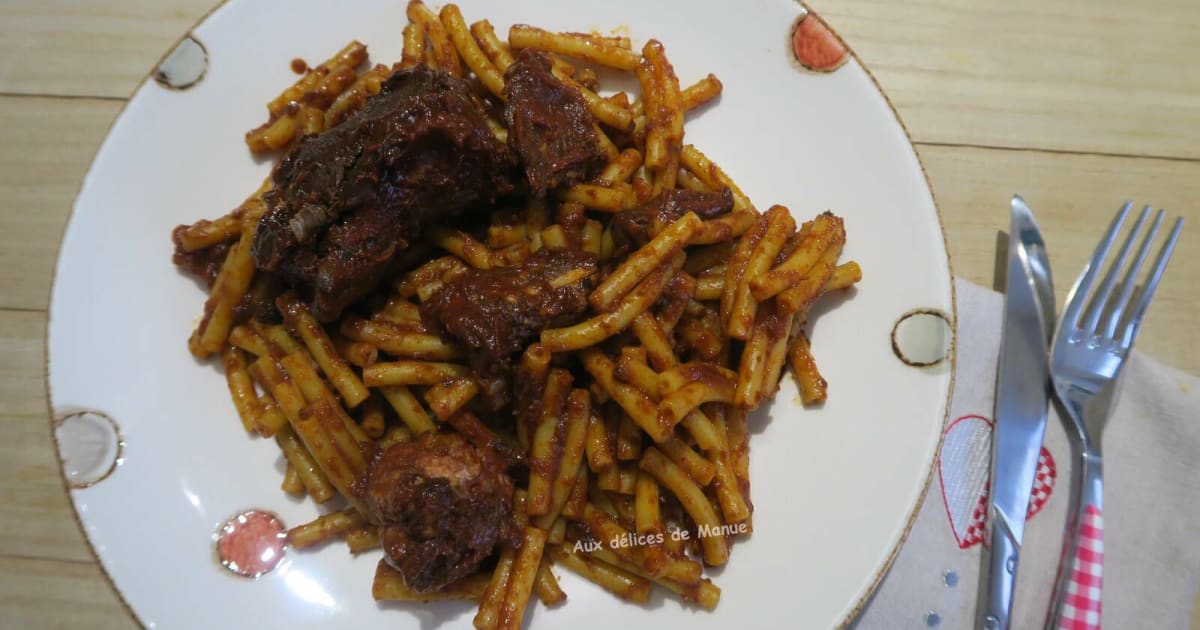 Macaronade SÃ©toise de Jean Bruneli : recette Macaronade Sétoise