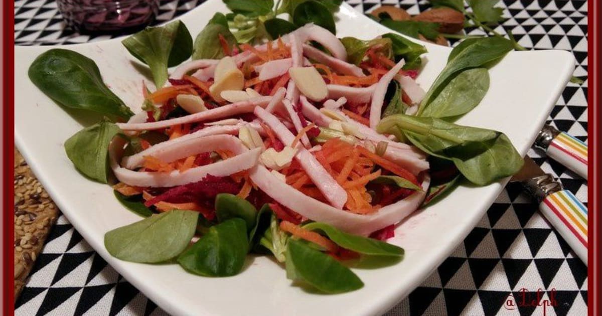 Salade de carottes et de betteraves - Recette par Oh la gourmande