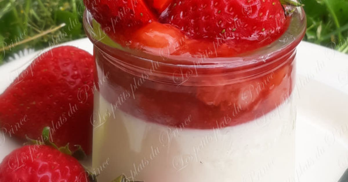Yaourts aux fraises - Recette par Les petits plats du Prince