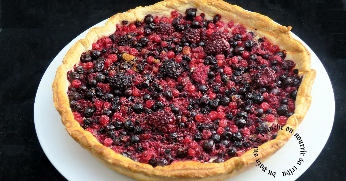 Recette Tarte aux fruits rouges