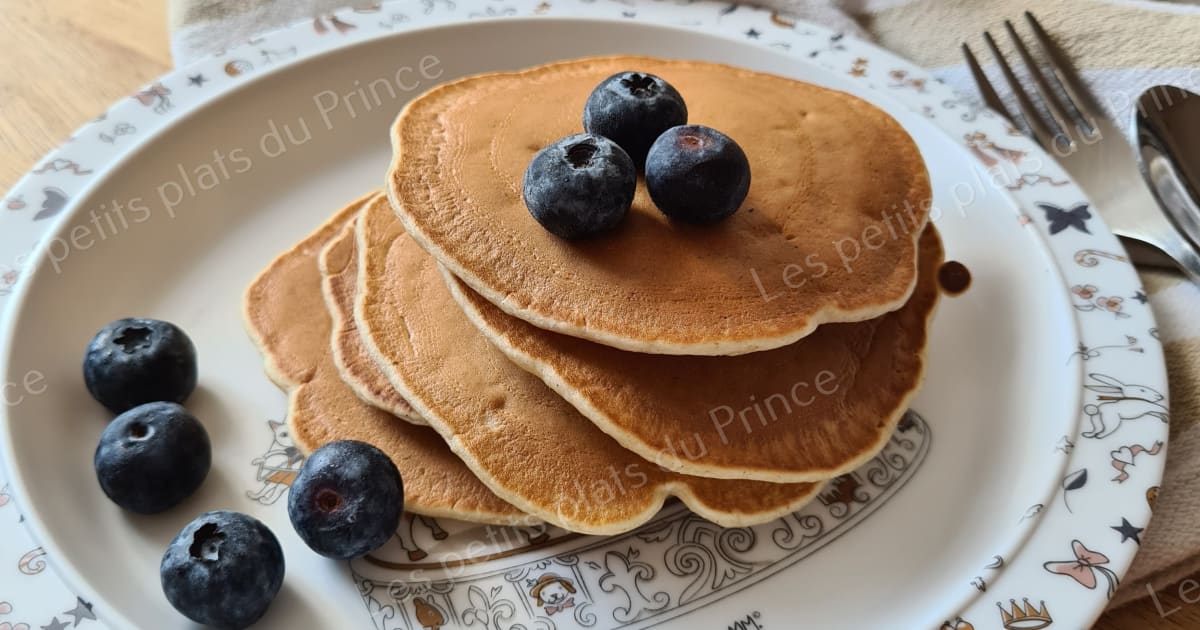 Banana pancakes - Recette par Les petits plats du Prince
