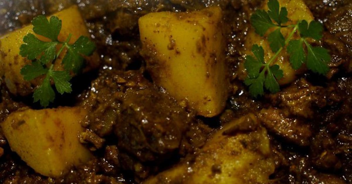 Cabri massalé aux pommes de terre - Recette par Chef Papounet