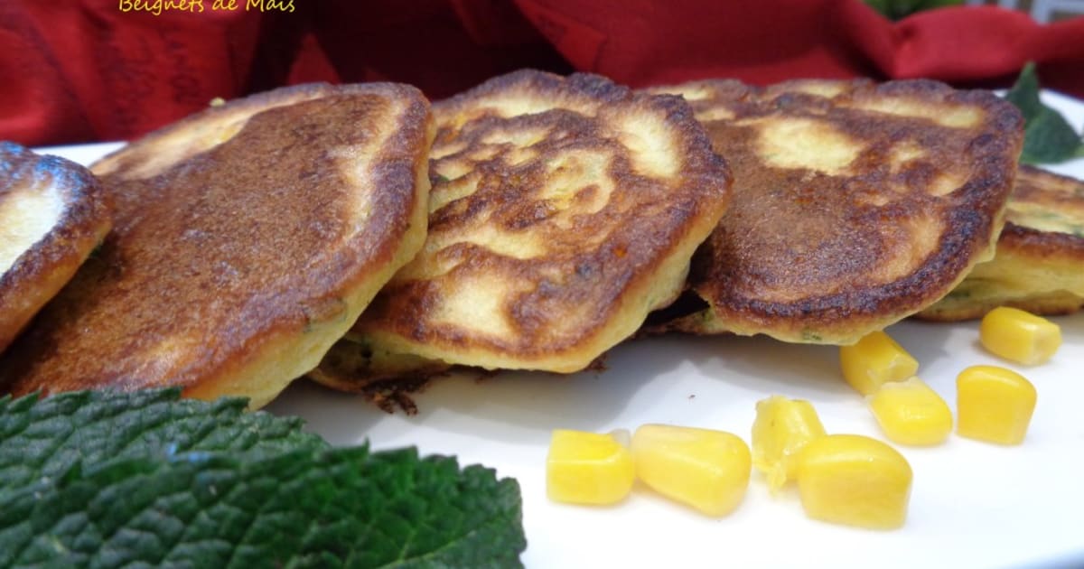 Beignets de maïs à la poêle - Recette par Clarisse en Cuisine