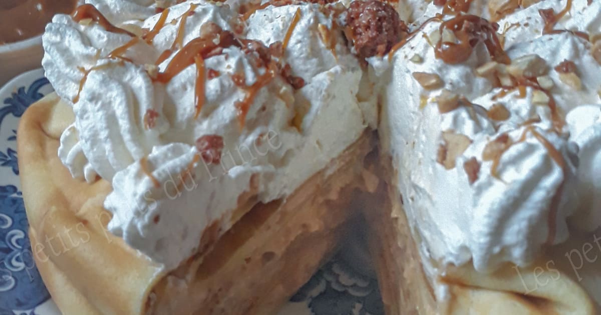 Gâteau de crêpes inspiration banoffee à la confiture de lait : recette ...