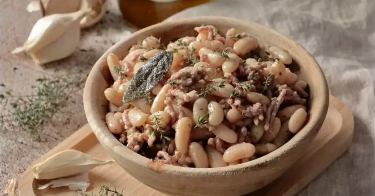 Haricots blancs à la toscane - Fagioli al'olio - Recette par Happy papilles