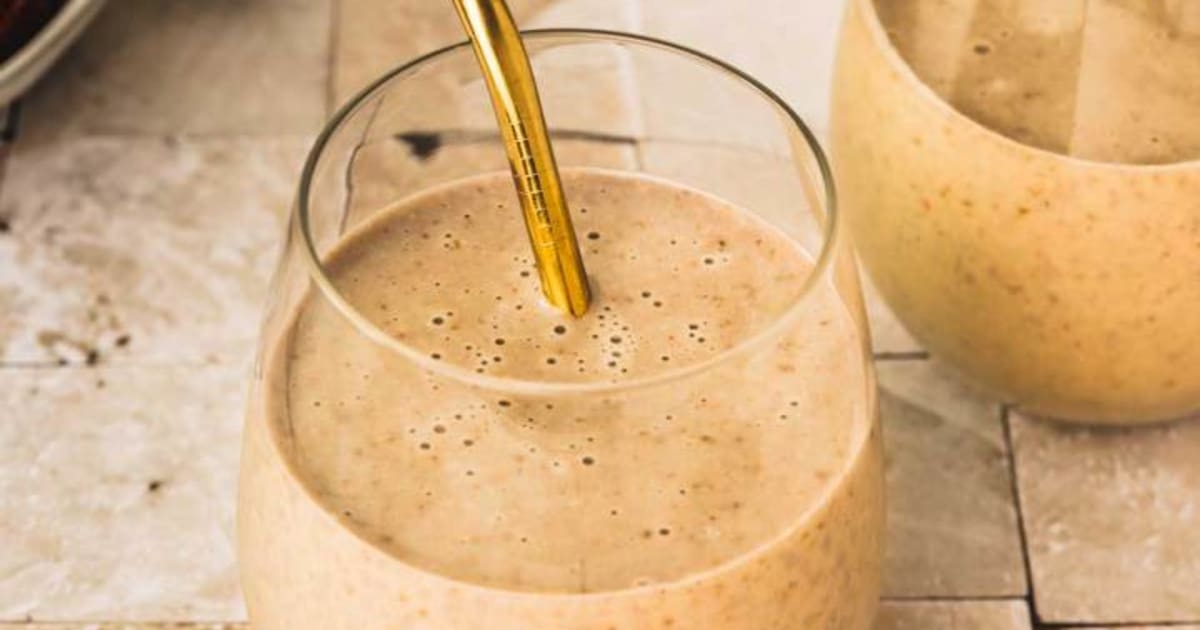 Smoothie aux dattes prêt en 5 minutes - Recette par Sweetly Cakes