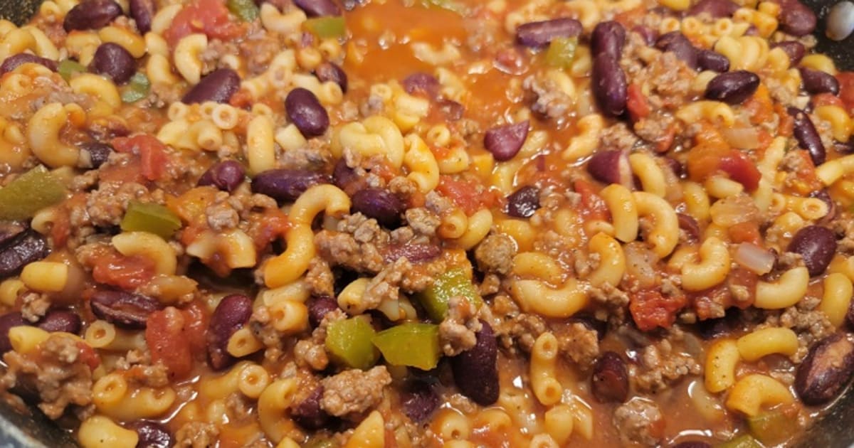 Macaroni con carne façon one pot pasta - Recette par On bouffe avec P-A