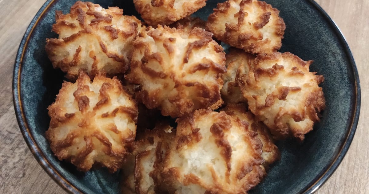 Congolais ou rochers coco - Recette par Popotte