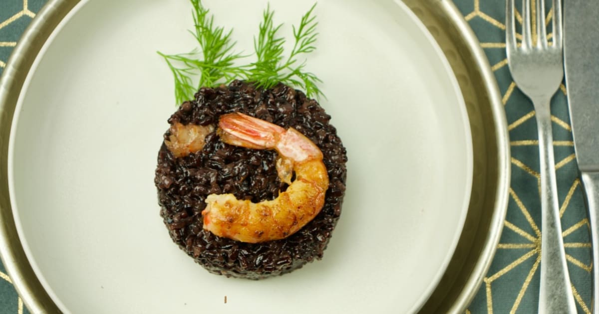 Recettes de risotto noir et de riz noir