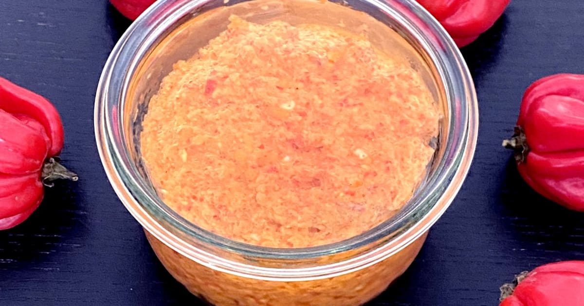 Purée de piment antillais au gingembre et à l'ail - Recette par Ouest ...