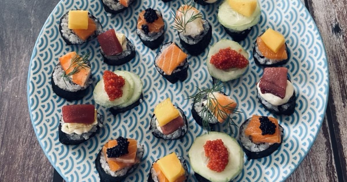 Canapés sushis - Recette par passeportpourlacuisine