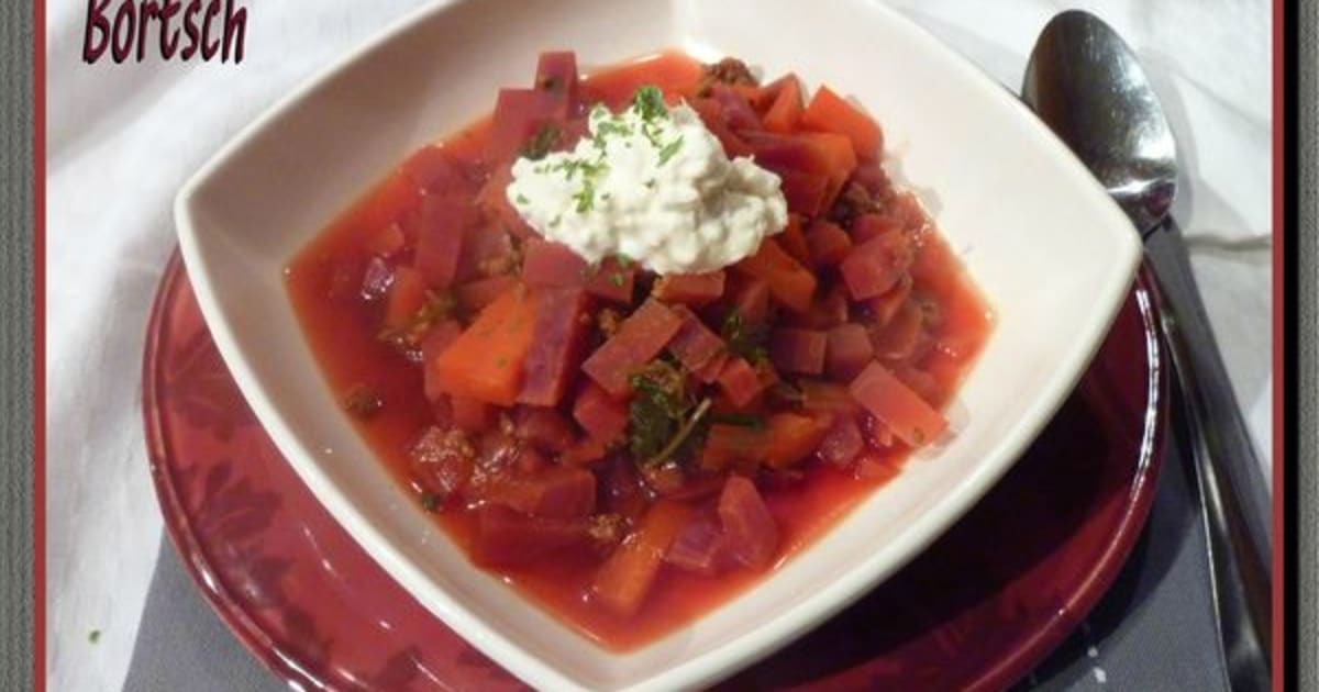 Bortsch - Recette par La cuisine de Lilly