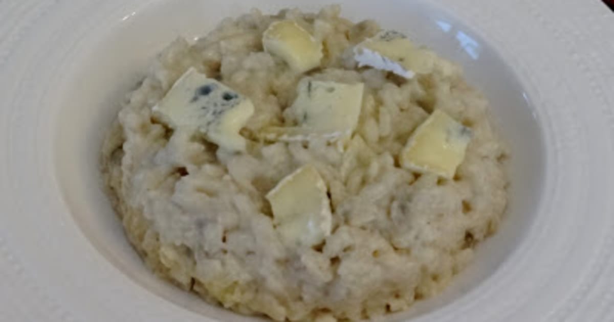 Risotto au bleu