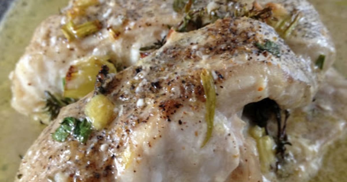 Le mérou rôti aux herbes et au citron - Recette par Sweet Kwisine