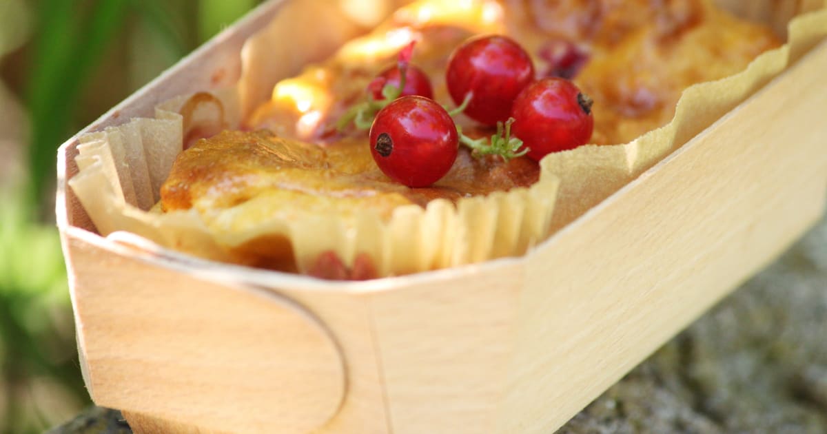 Petits gâteaux aux groseilles : recette Petits gâteaux aux groseilles