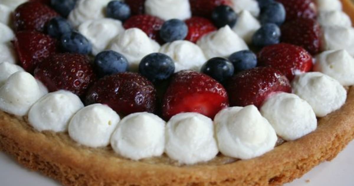 Recette Tarte aux fruits rouges et chantilly au mascarpone sur sablé breton