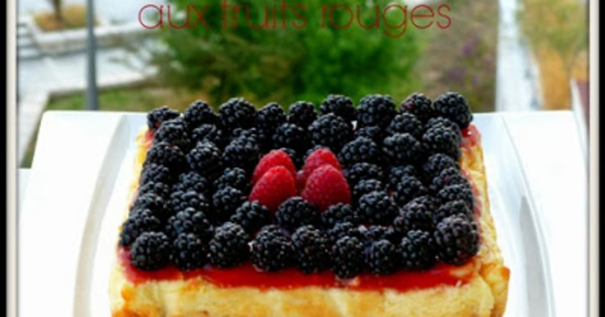 Cheesecake aux fruits rouges : recette Cheesecake aux fruits rouges