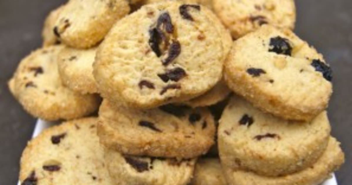 Petits sablés aux fruits rouges - Recette par La p'tite cuisine de Pauline