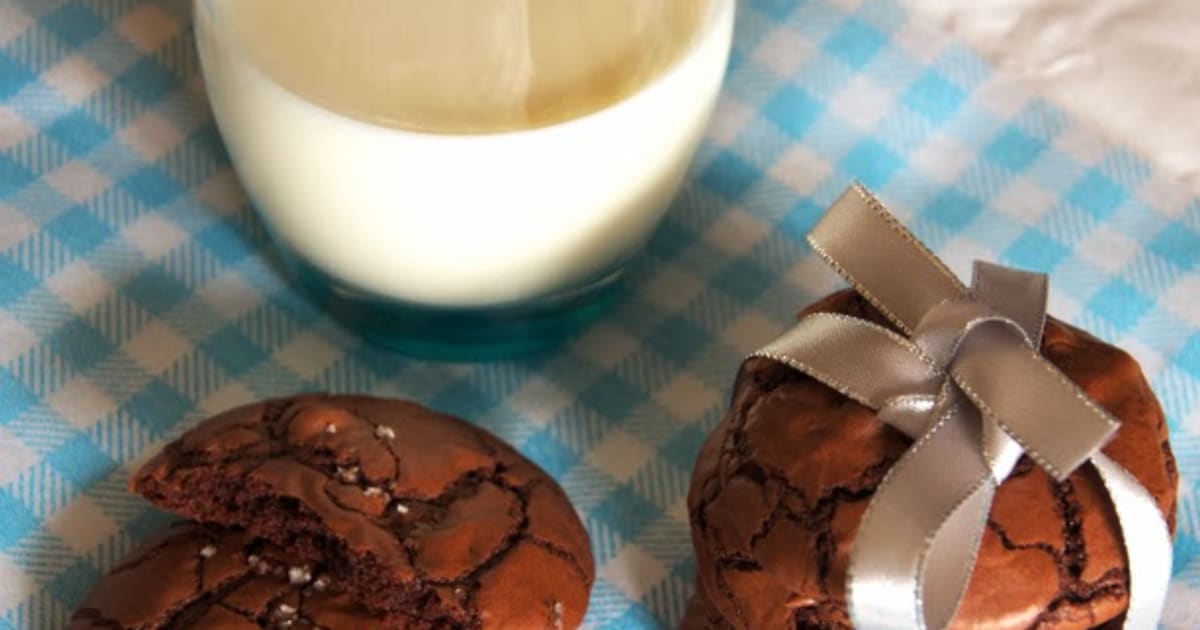 Le brownie cookie choco-addict : recette Le brownie cookie choco-addict