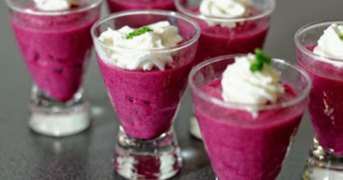 Verrines Betteraves Boursin Marmiton | The Cake Boutique