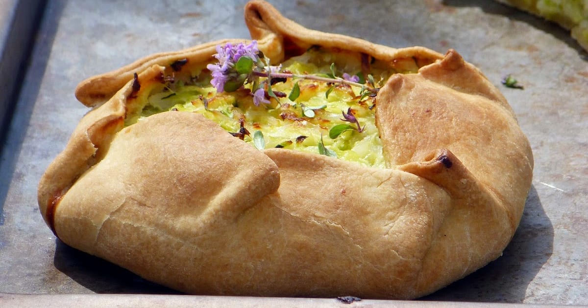 Tarte aux courgettes Niçoise - Recette par Chic, chic, chocolat