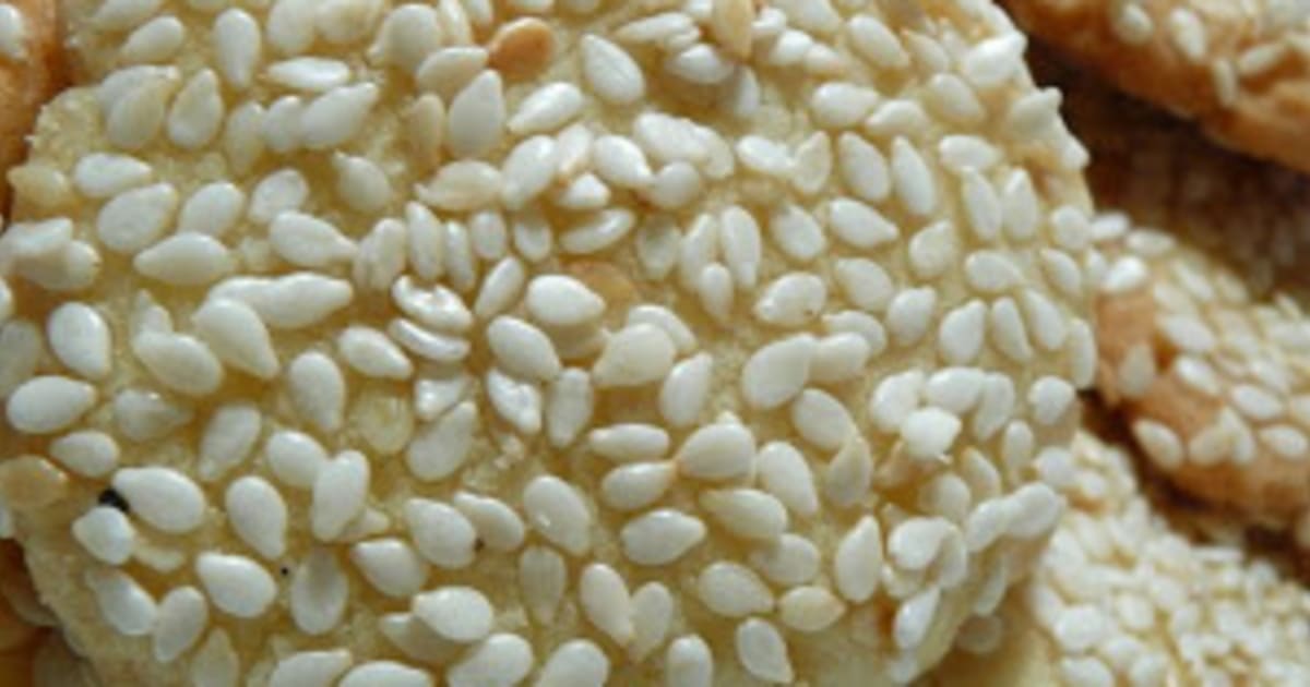 Biscuits syriens aux sésames - Recette par Nadji