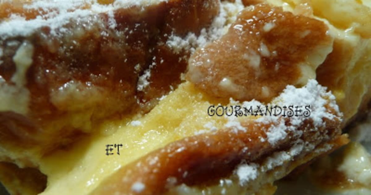 Pudding de pain perdu - Recette par Nadji