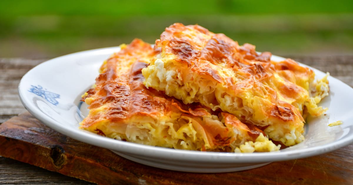 Craquez pour nos recettes salées ou sucrées de banitsa bulgare